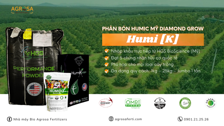 Humic Mỹ và cách sử dụng hiệu quả nhất - Bio Agrosa Fertilizers